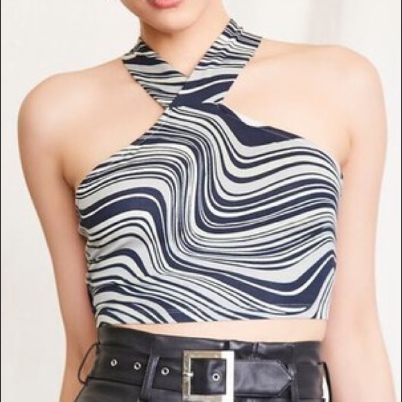 Tops | Groovy Crop Top | Poshmark